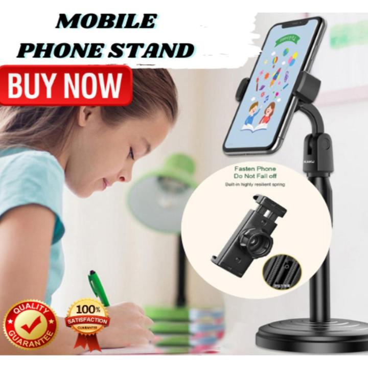 Desktop Mobile Phone Holder Stand 360 Rotate for Live Streaming Shoot ...