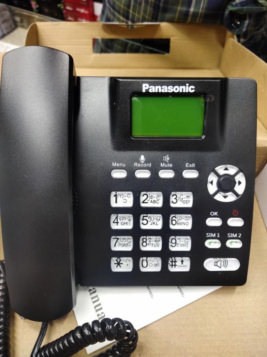 Panasonic DLNA ZT-600G PRO Dual SIM GSM Fixed Wireless Phone | Daraz.com.bd