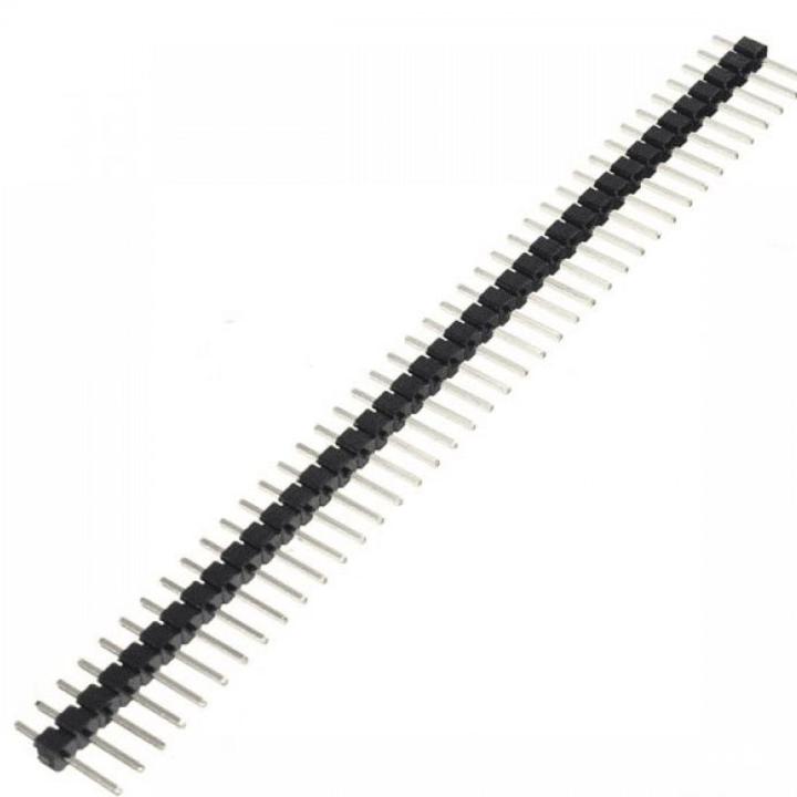 2Pcs- MALE 40×1 ROW Male Header Pin 40×1 Straight Pins Single Row 2 ...