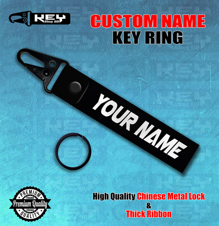 Customized Key ring For Bike user ---- Premium Quality & Metal lock ...