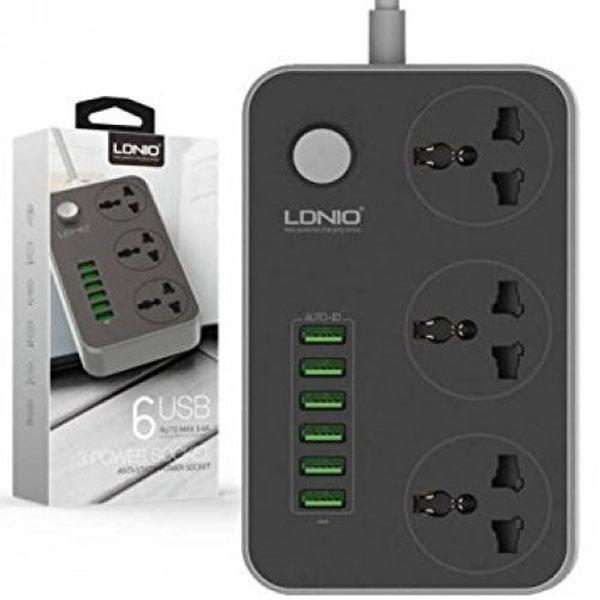 LDNIO 6 usb Multiplug | Daraz.com.bd