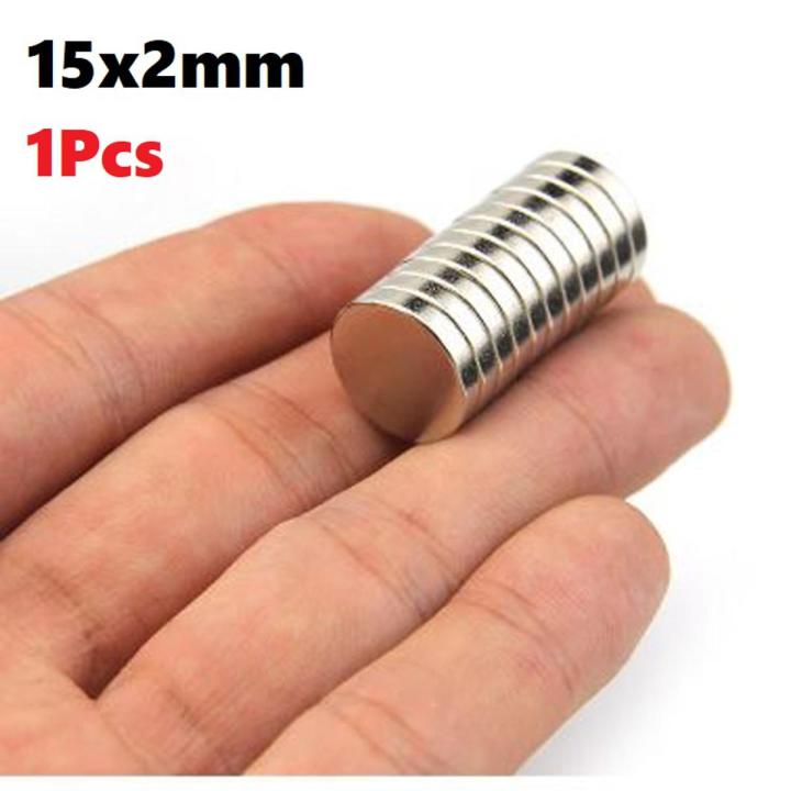 Disc Neodymium Magnet 15x2mm Industrial Super Strong Rare Earth ...