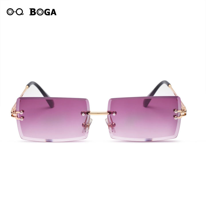 (NEW) 11 Styles Unisex Fashion Colorful Rectangle Len Metal Gradient ...