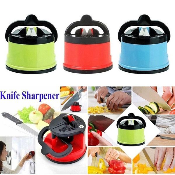 FnF Shop BD Mini Suction Cup Sharpening Stone Kitchen Knife Sharpener ...