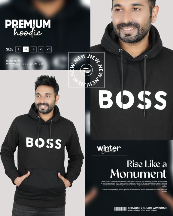 Hugo Boss Men's Hoodie – Ultimate Comfort and Style for Every Day ...