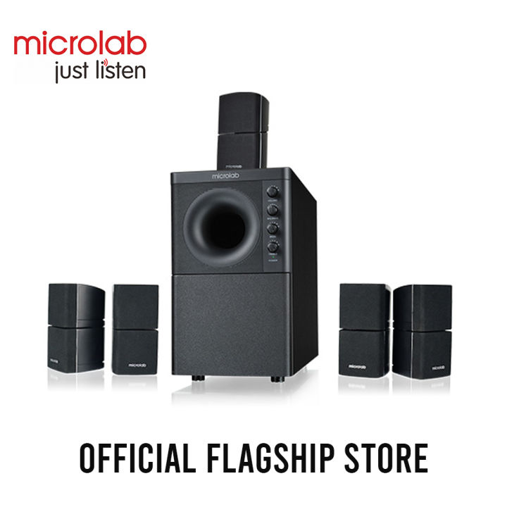 Microlab X3BT 5.1 Multimedia Speaker - 5.1 Multimedia Speaker - Output ...
