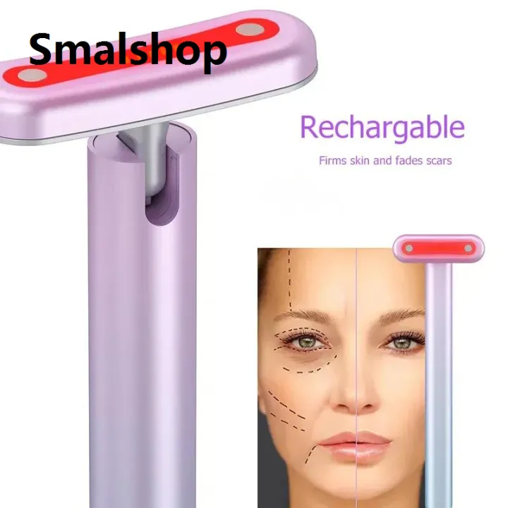 Smalshop 【User-friendly】 4In1 Microcurrent EMS Facial Fade Eye Line ...