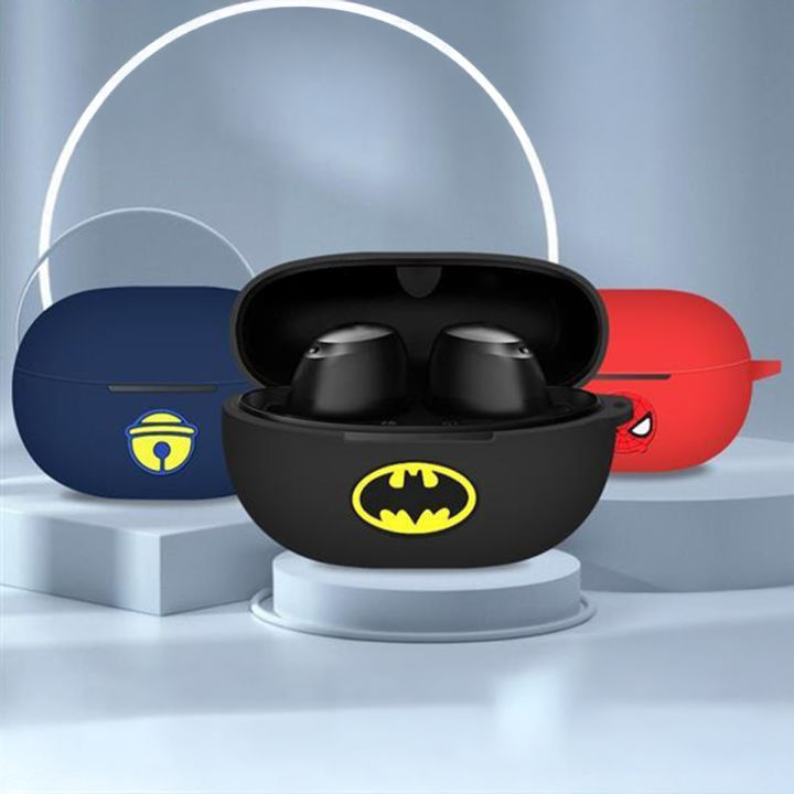 Premium Artificial Silicone Earbuds Protective Cover for QCY ArcBuds ...