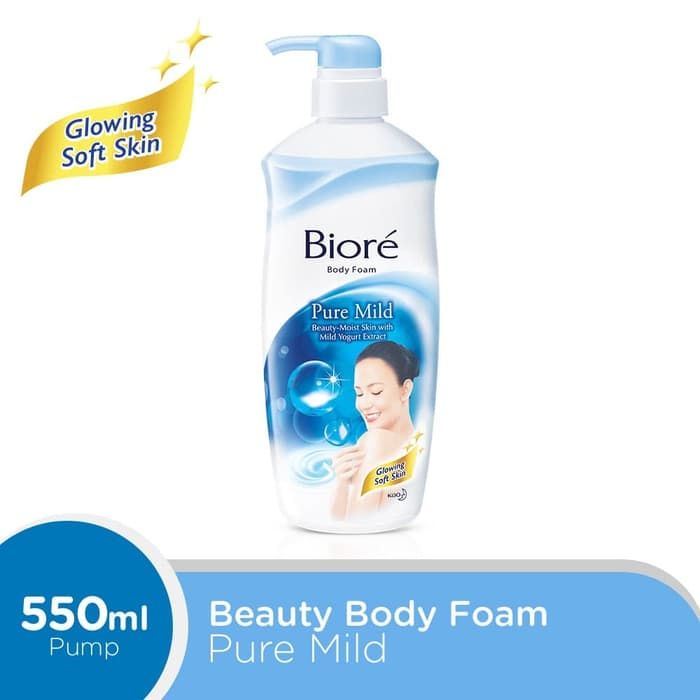 Biore Shower cream Pure Mild - 550ml | Daraz.com.bd