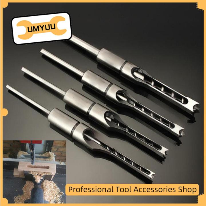 HSS Twist Drill Bits Woodworking Drill Tools Kit Set Square Auger ...