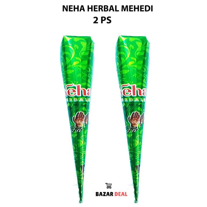 Neha Natural Mehedi Cone - 2 PCS (INDIAN) (250327168) - 250327168 ...
