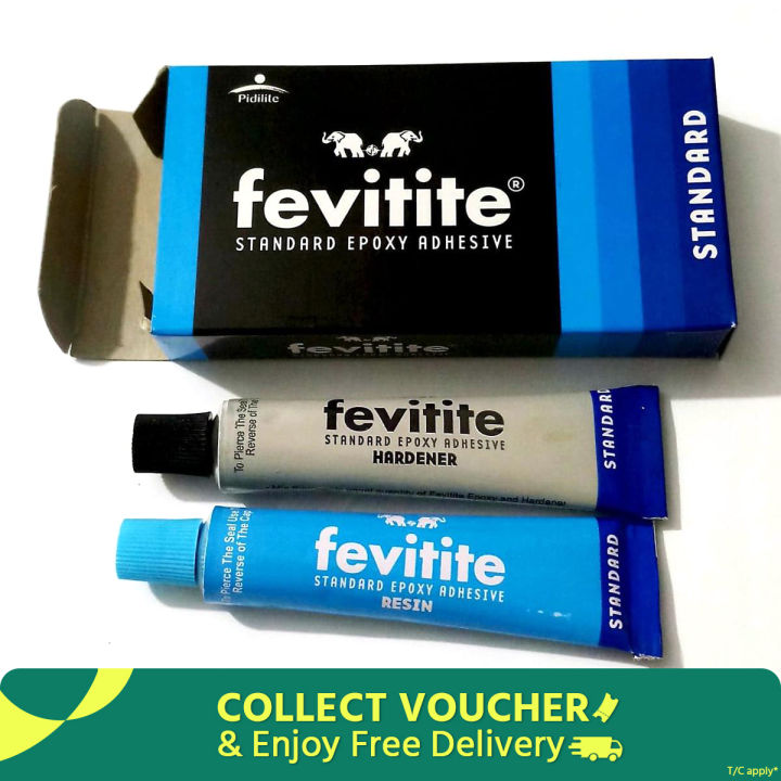 Fevitite Standard Epoxy Adhesive (13 gm) Glue metal ceramic glass ...