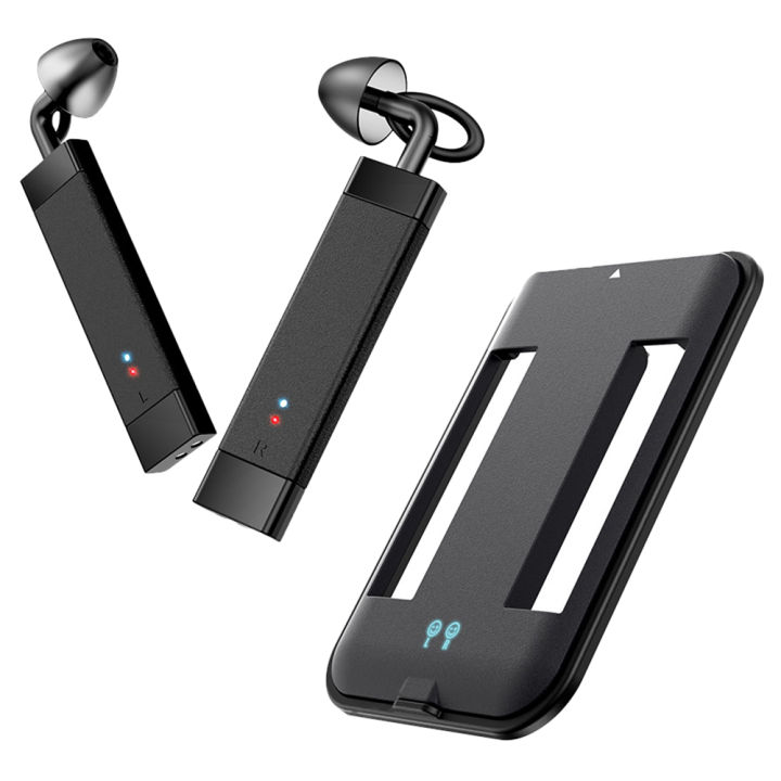 TWS Bluetooth 5.0 Headset with Mobile Phone Holder Function and OLED ...