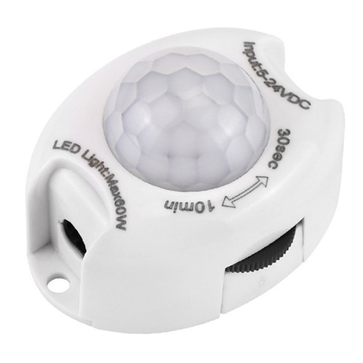 【Mucheng Mall】White Motion Sensor Switch Human Body Infrared Timer ...