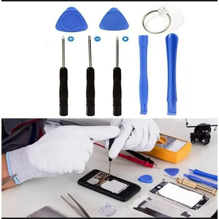 8pcs All in 1 Mobile Phone Repair Tool Set Mobile Touch Screen LCD ...