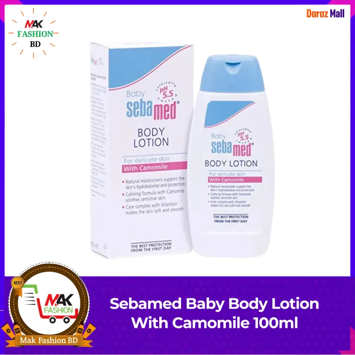 Sebamed Baby Body Lotion With Camomile 100ml GERMANY | Daraz.com.bd