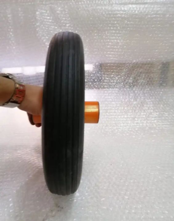 12 Inch Solid Rubber Wheelbarrow Wheel (Same As Picture) | Daraz.com.bd