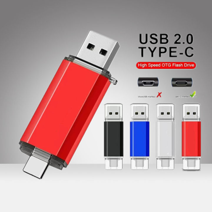 USB flash drive Type c dual-ended mobile phone USB flash drive TYPE-C 2 ...