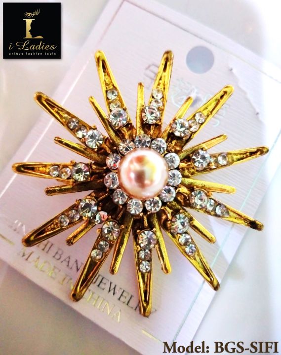 Hijab Brooch Attractive Design For Women with Beautiful inscriptions ...