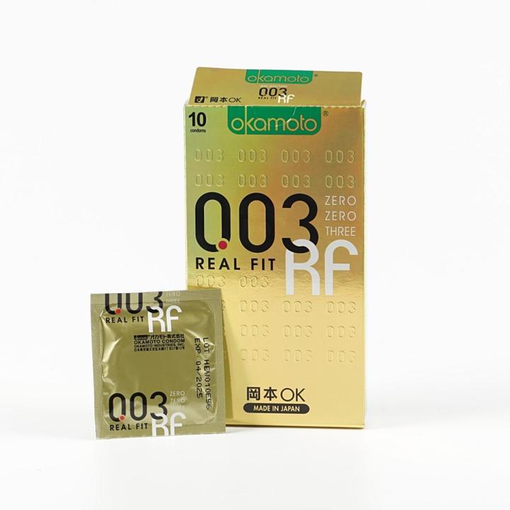 Okamoto 003 Real Fit Ultra-thin - 10 Pack | Daraz.com.bd
