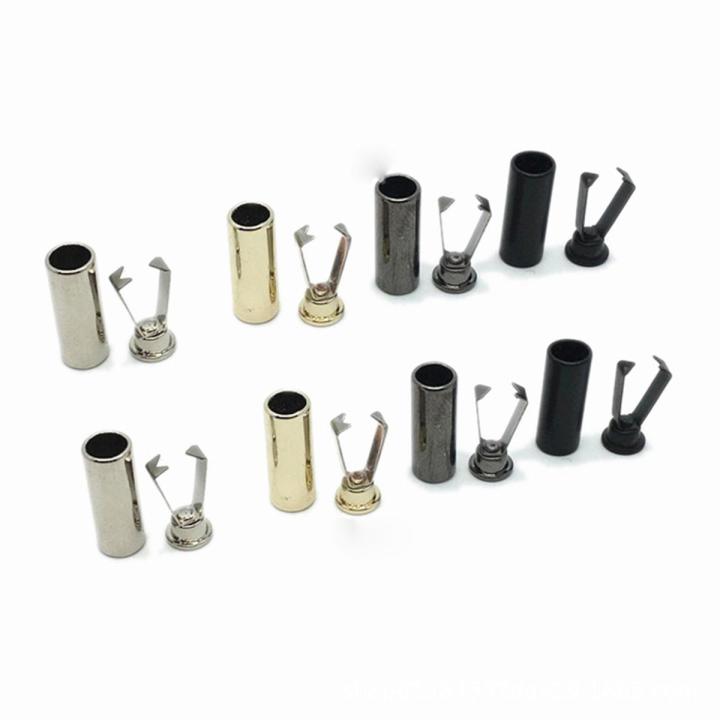 50 pcs/lot Zine Alloy Bell Buckle Stopper Cord Ends Lock Cap Rope ...
