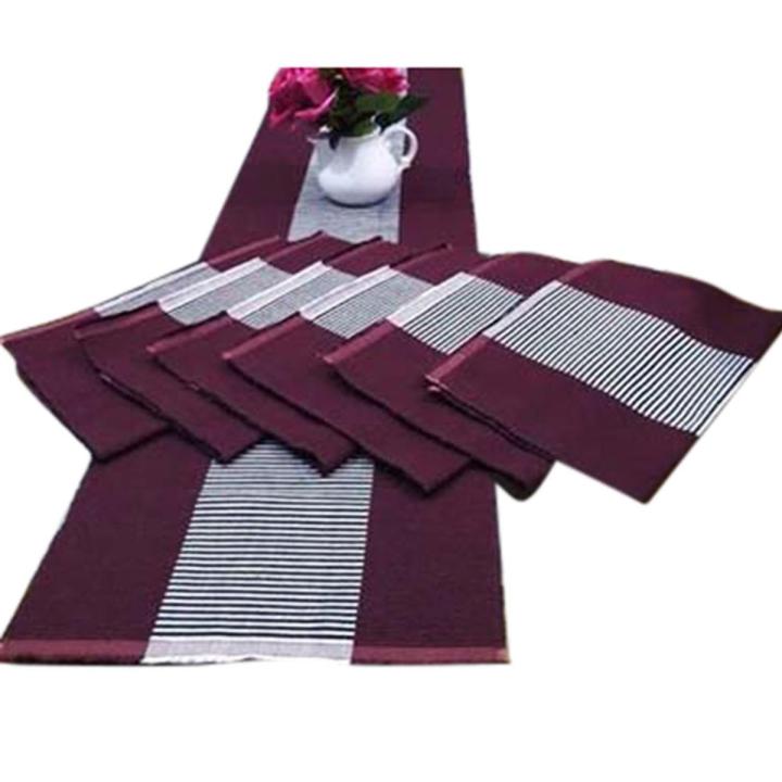 7-Piece Dining Table Runner Set - Add a Touch Of Elegance To Your ...