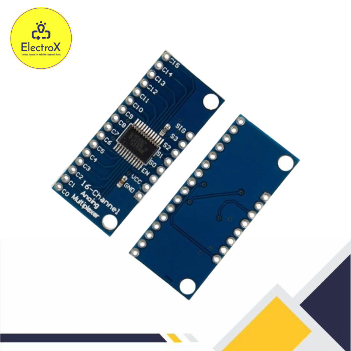 CD74HC4067 16-Channel Analog Digital Multiplexer Breakout Board Module ...
