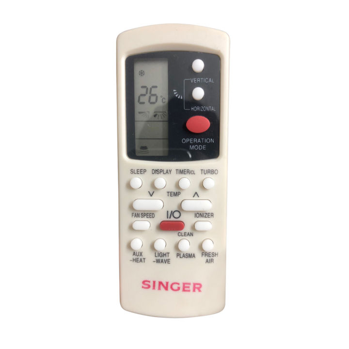 SINGER AC Remote - White | Daraz.com.bd