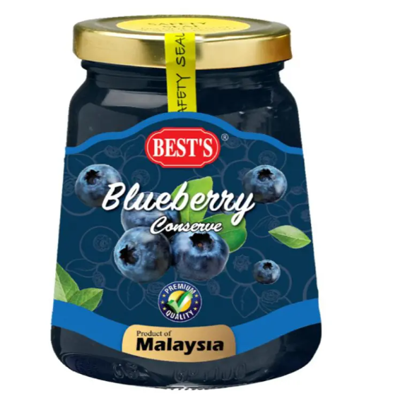 BEST'S Blueberry Conserve Jam (Malaysia) - 450gm | Daraz.com.bd
