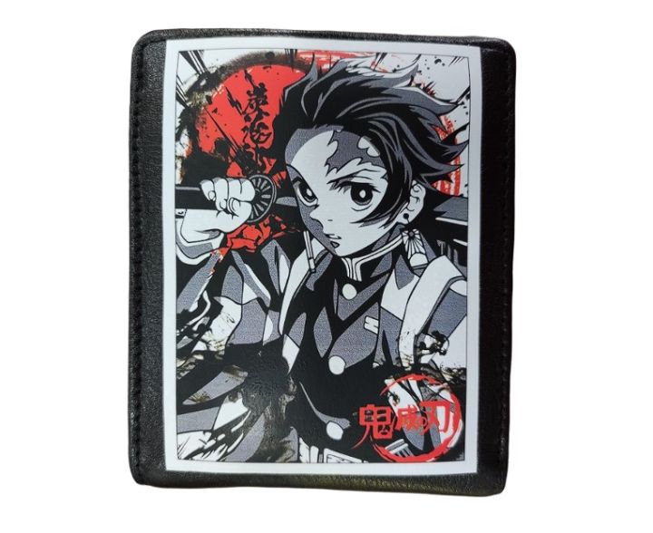 Tanjiro From Demon Slayer Anime Card Money Holder Fashion Wallet ...