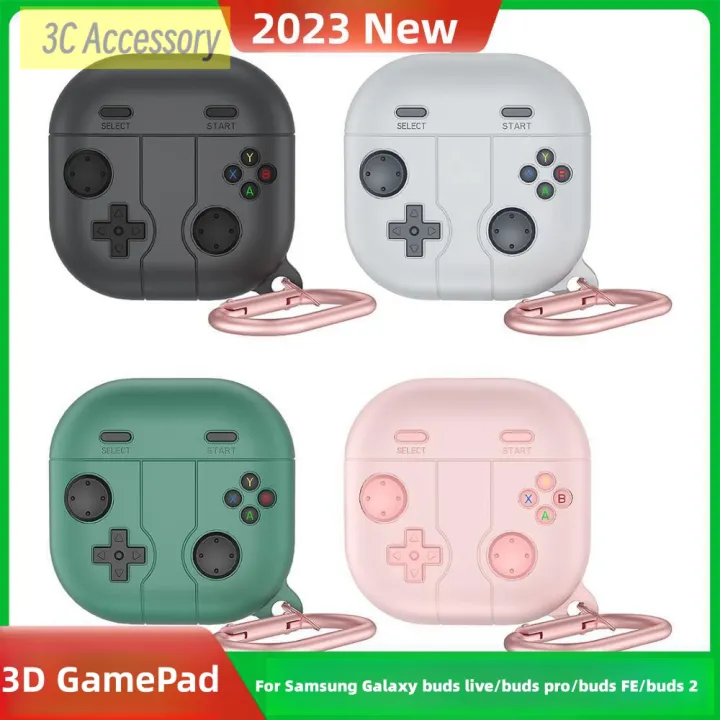 New for samsung buds fe 2023 case 3D GamePad Cartoon Cute silicone ...
