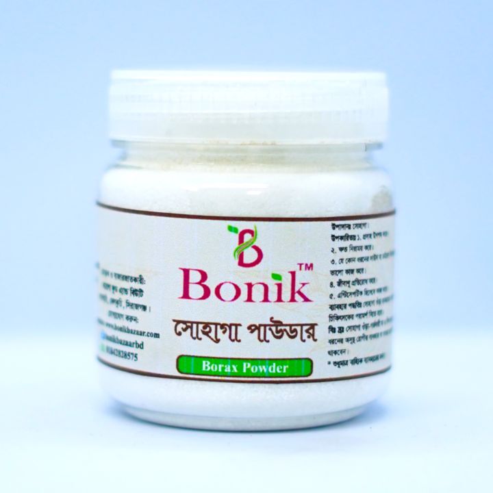 Bonika Sohaga Borax Powder - 100gm | Daraz.com.bd