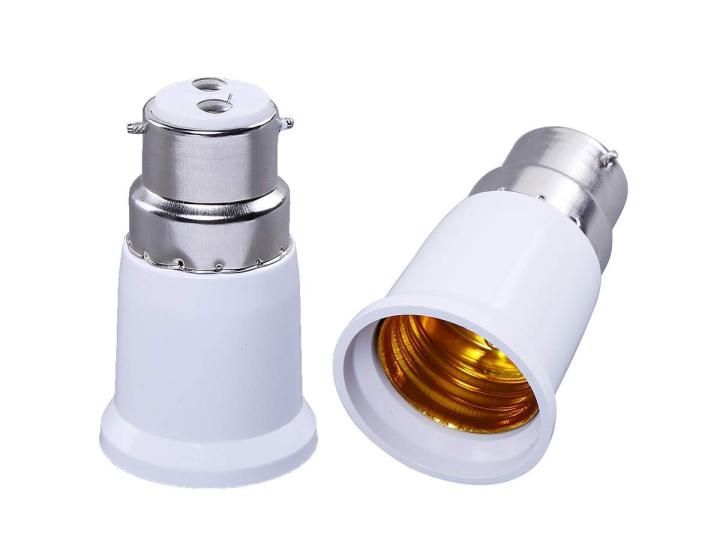 Light Bulb 2 Pin Holder to Pach Holder Converter Adapter Plug Extender ...