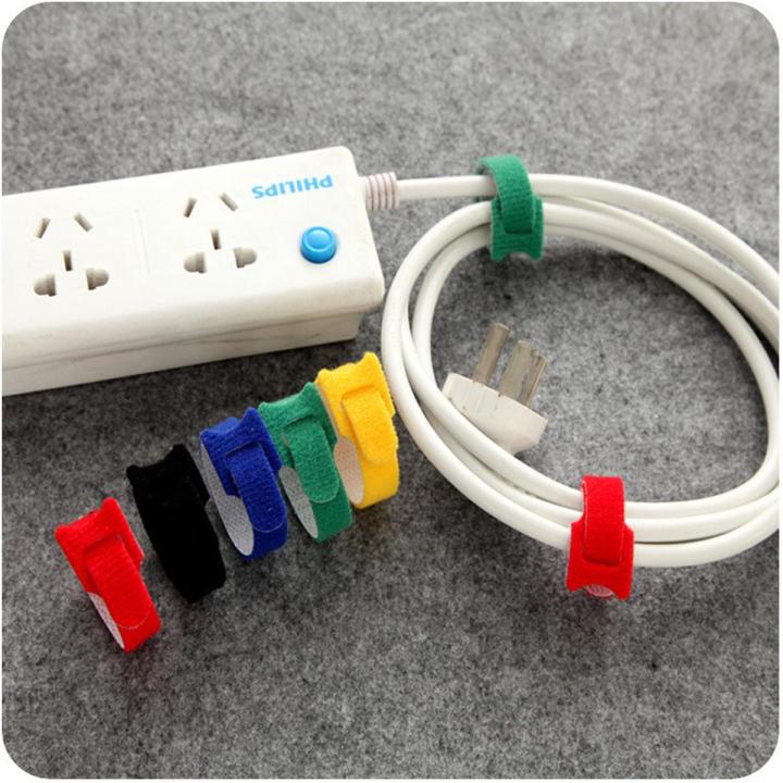 ODSCN T-Type Velcro Cable Tie Wire Storage Cable Computer Data Cable ...