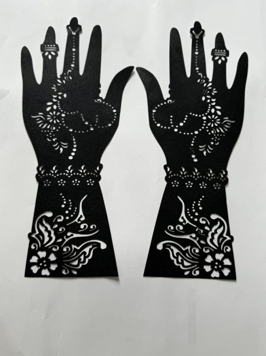 Henna Mehendi Stickers For girls ( Eid Special Design 2 Pcs) | Daraz.com.bd