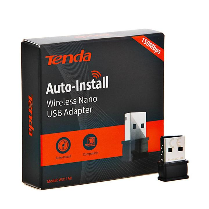 Tenda W311MI 150Mbps Wireless N150 USB Adapter Wireless network Card ...