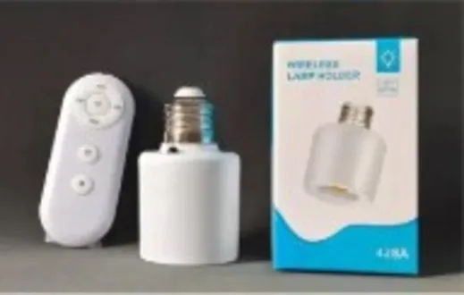 Smart Remote Control Bulb Holder | Daraz.com.bd