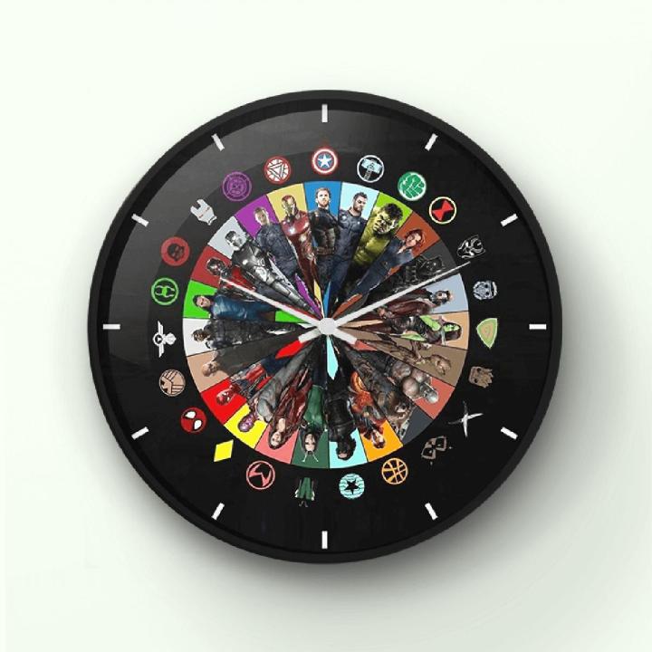 Paperboat Marvel Circle Wall Clock 10 Inch | Daraz.com.bd