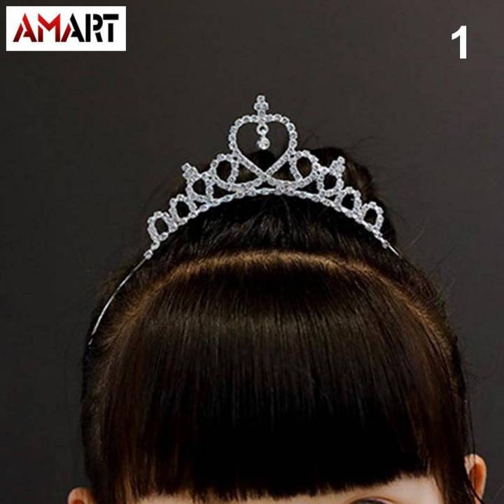 Girl Crowns Tiaras Prom Birthday Party Wedding Tiaras Princess Crown ...