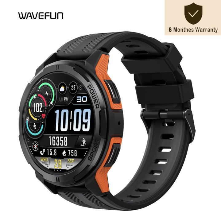 Wavefun Wave 70 Rugged Smartwatch AMOLED Smart Watch 1.43'' 466*466 ...