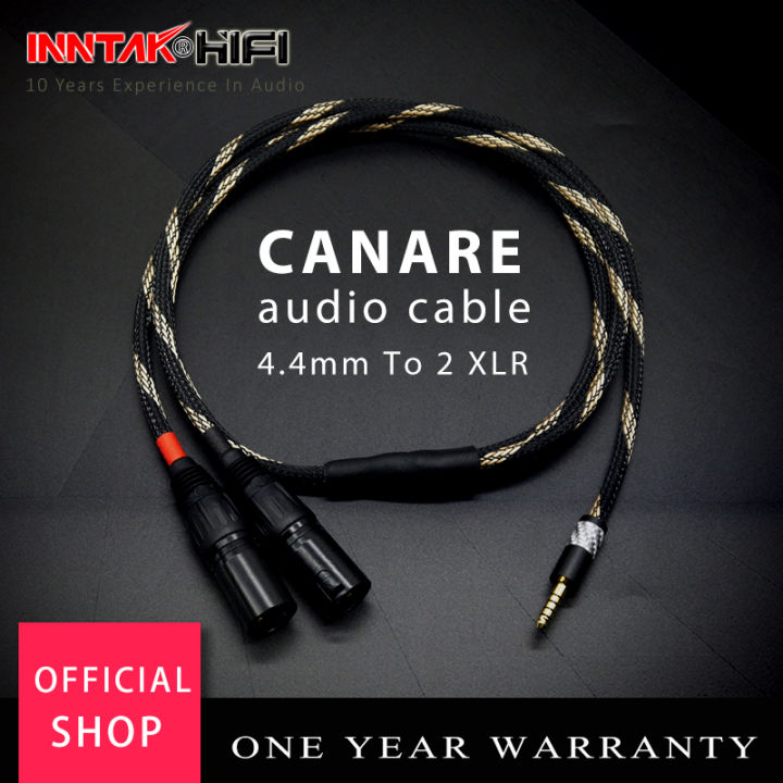 High-End HIFI Balance 4.4mm To 2 XLR Audio Cable JAPAN Canare Audio ...