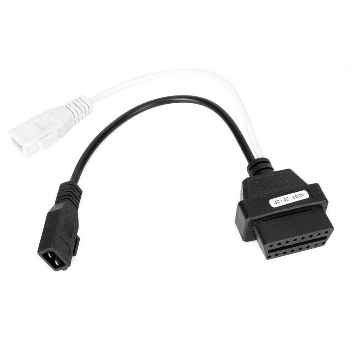 Cable Lead 2x2 to OBD2 16 Pin Adaptor OBD2 Convertor Adapter Cable For ...