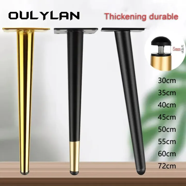 4pcs 10-30cm Stainless Steel Furniture Legs Metal Adjustable Legs for ...