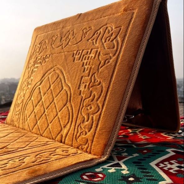 Foldable Jainamaz with back support imported from China | Daraz.com.bd