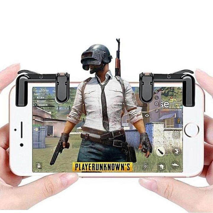 PUBG and Shooting Game Controller for any Smartphone - Black | Daraz.com.bd