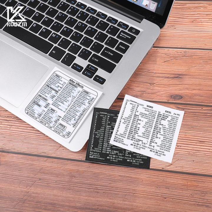 Computer Reference Keyboard Shortcut Sticker Adhesive For Windows PC ...