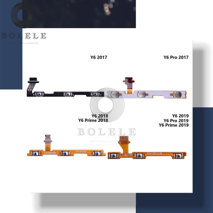 For Huawei Y6 Pro 2017 Y6 Prime Pro 2018 2019 Power On Off Volume Up ...