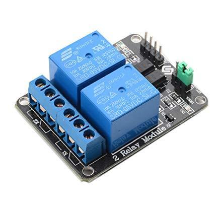 2-channel 5V 12V 2 channel relay module relay expansion board 5V low ...