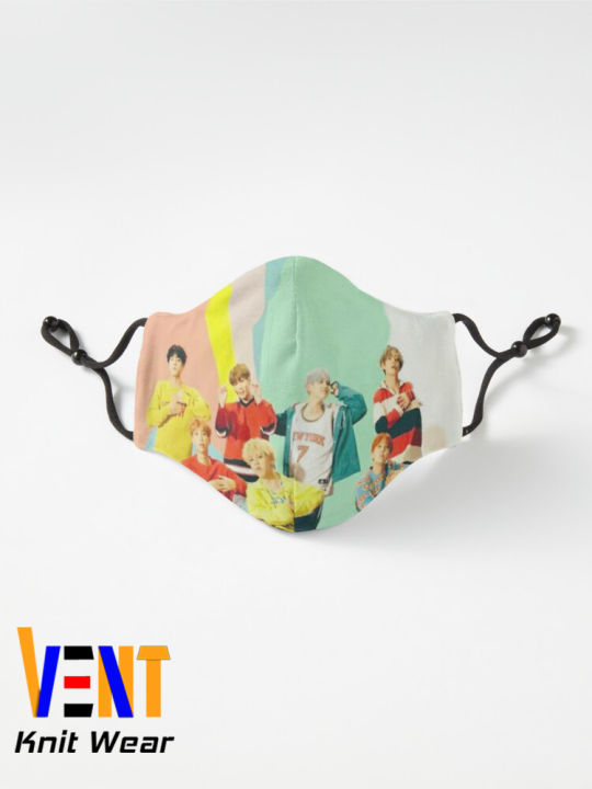 BTS Mask V Jin Suga J Hope RM Jimin V and Jungkook Six Layer Stylish ...