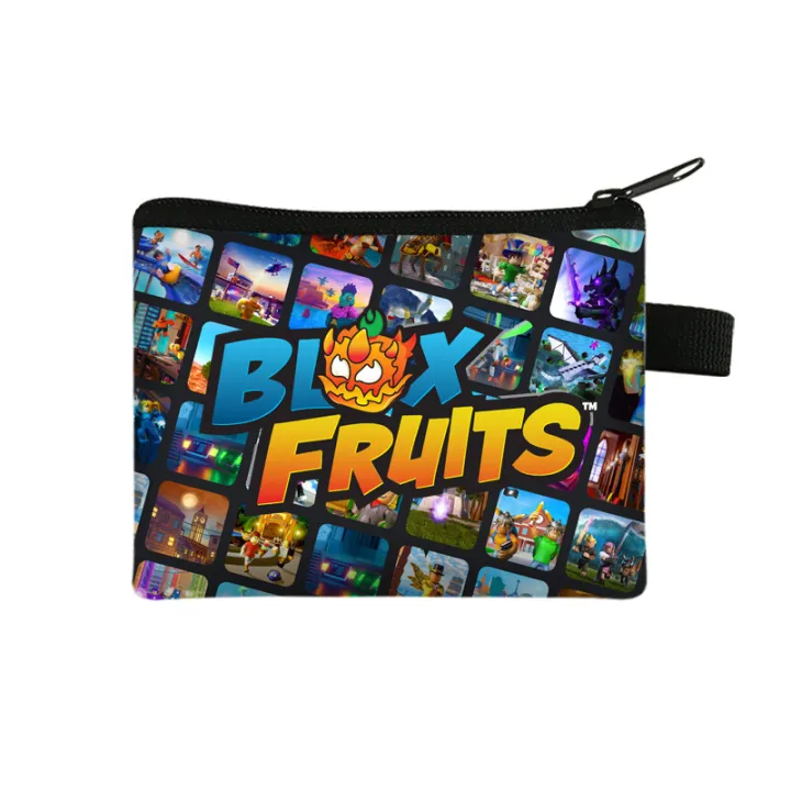 New Product ROBLOX Game blox fruits Coin Purse Student Polyester Card ...